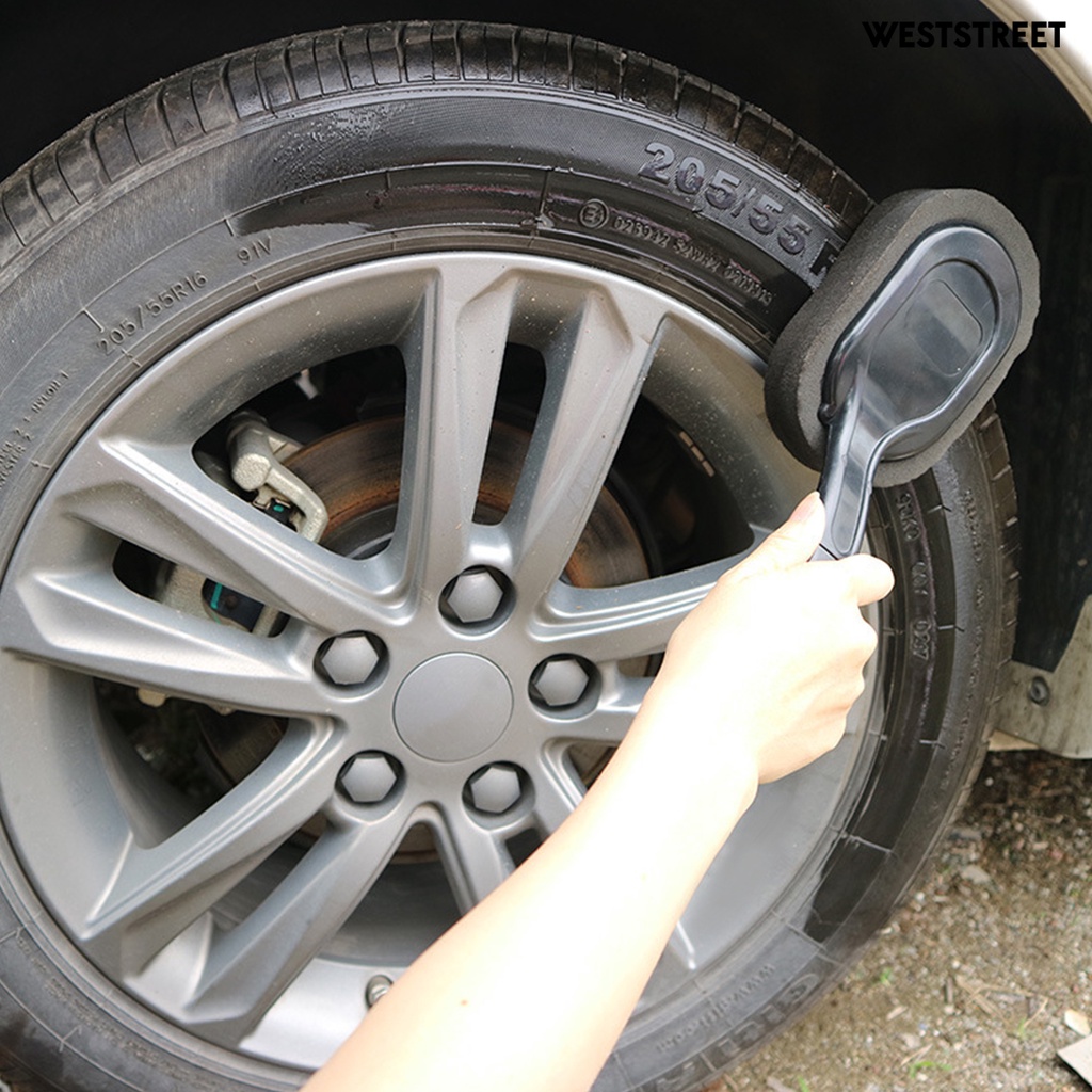 Wheel Brush Car Tire Long Handle | Shopee Malaysia