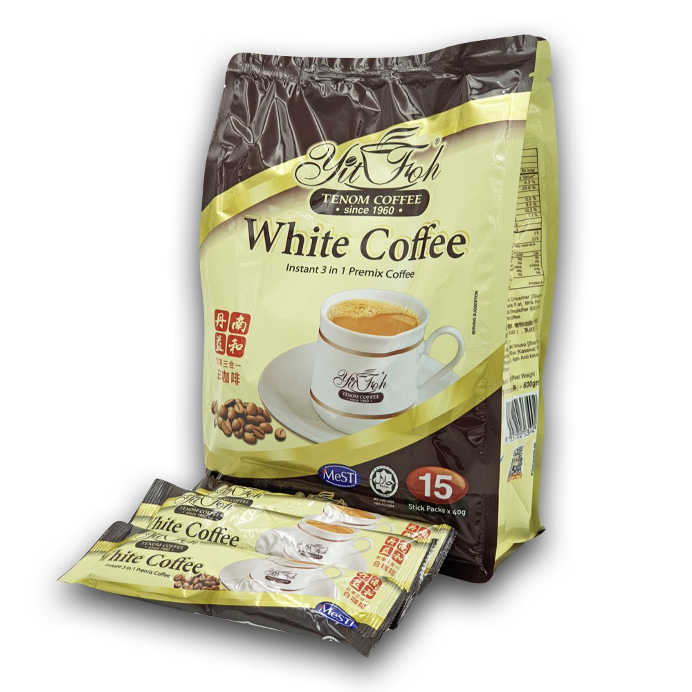 Tenom Yit Foh White Coffee - Single Pack (12 sticks) | Shopee Malaysia