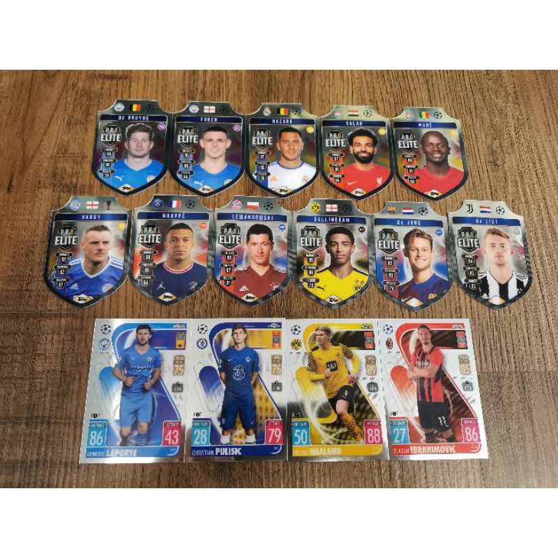 Topps Match Attax UCL 2021/22 - Chrome Pro Elite (Shield Die-Cut) and ...
