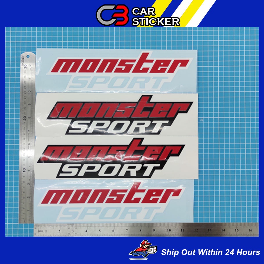 MONSTER SPORT STICKER / CS310 | Shopee Malaysia
