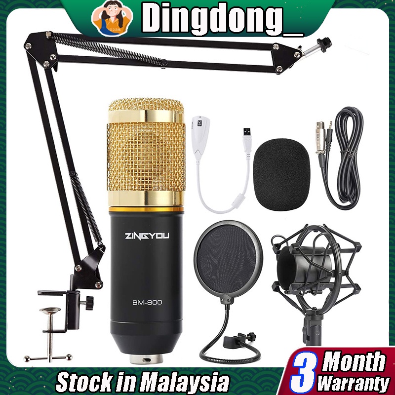 Dingdong_ Professional Microphone Zingyou BM800 Studio Multifunctional ...