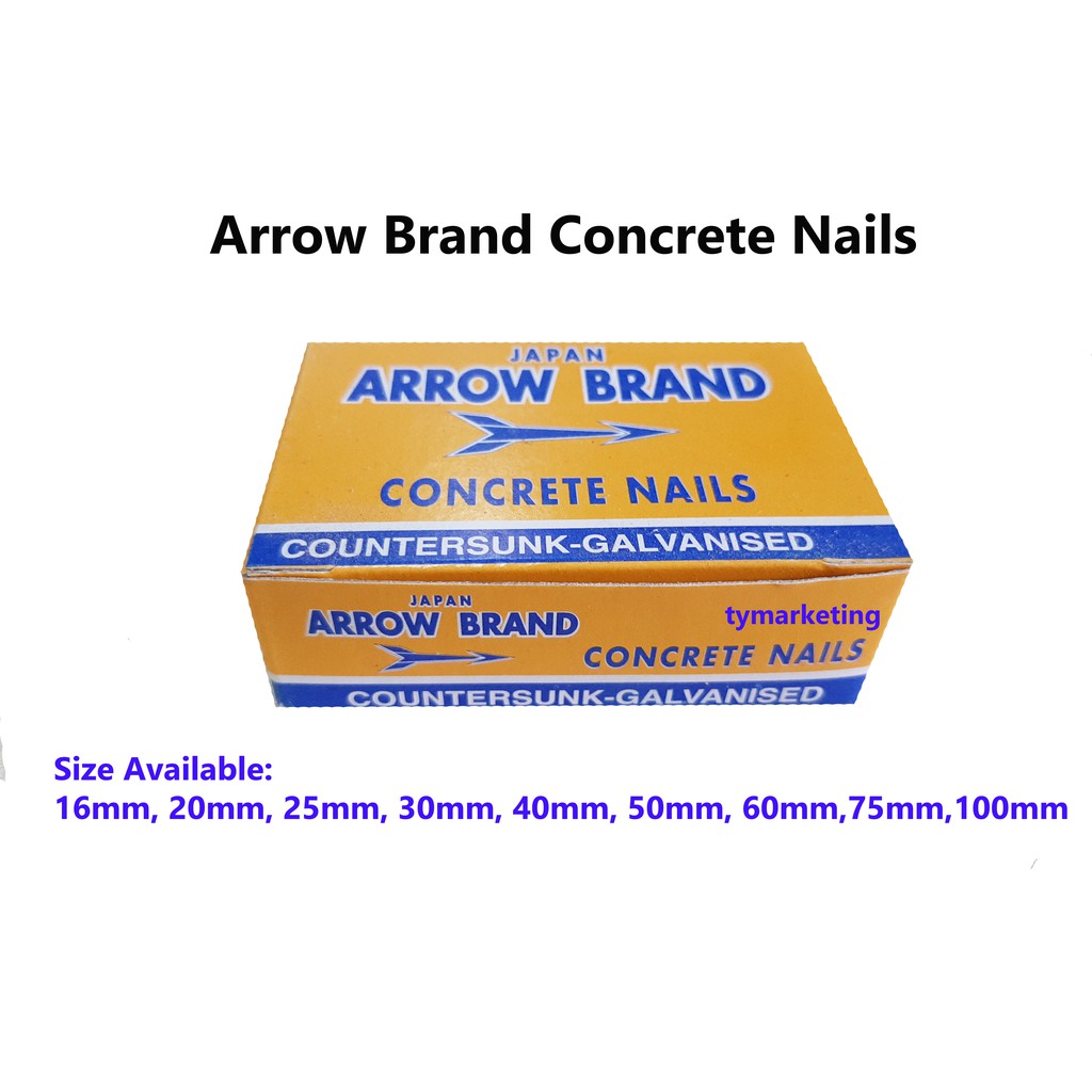 Concrete Nail / Paku Simen / Paku Dinding (Big Size) | Shopee Malaysia
