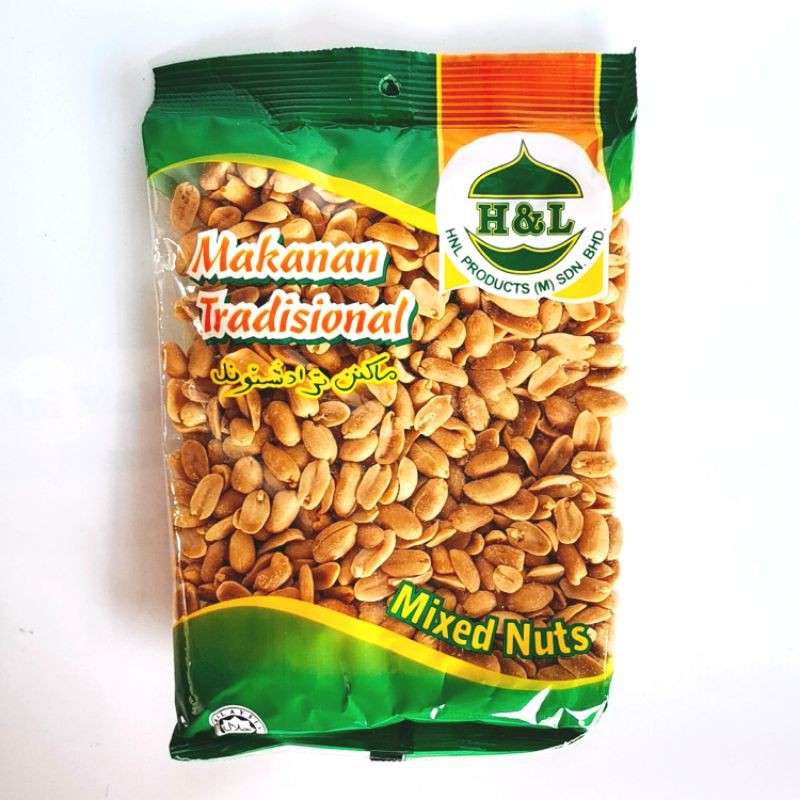 ( READY STOCK ) H&L Kacang Makanan Tradisional Mixed Nuts 350g | Shopee ...