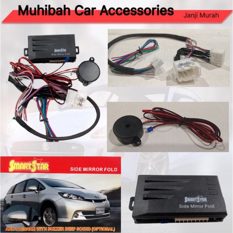 Toyota/Honda/Myvi Lg Best/Bezza/Axia/Alza Side Mirror Auto Folding ...