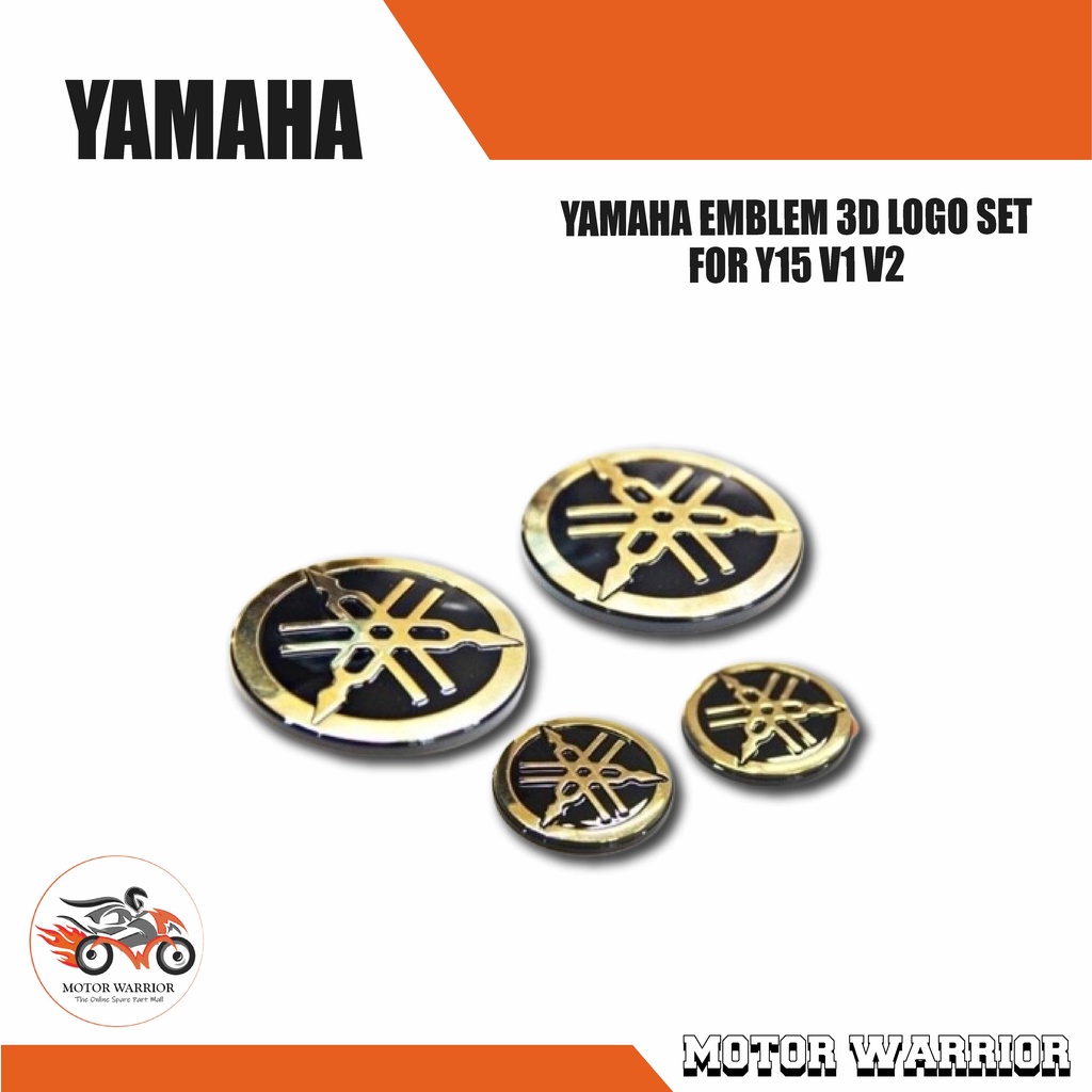 Yamaha Y15 V1 V2 Emblem 3D Logo Yamaha Set | Shopee Malaysia