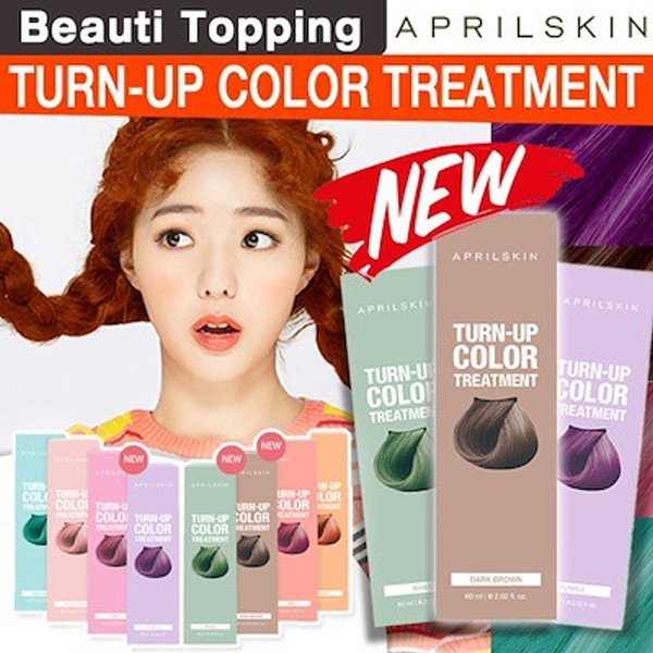 April Skin Turn Up Color Treatment Hair Dye (60ml) | Shopee Malaysia