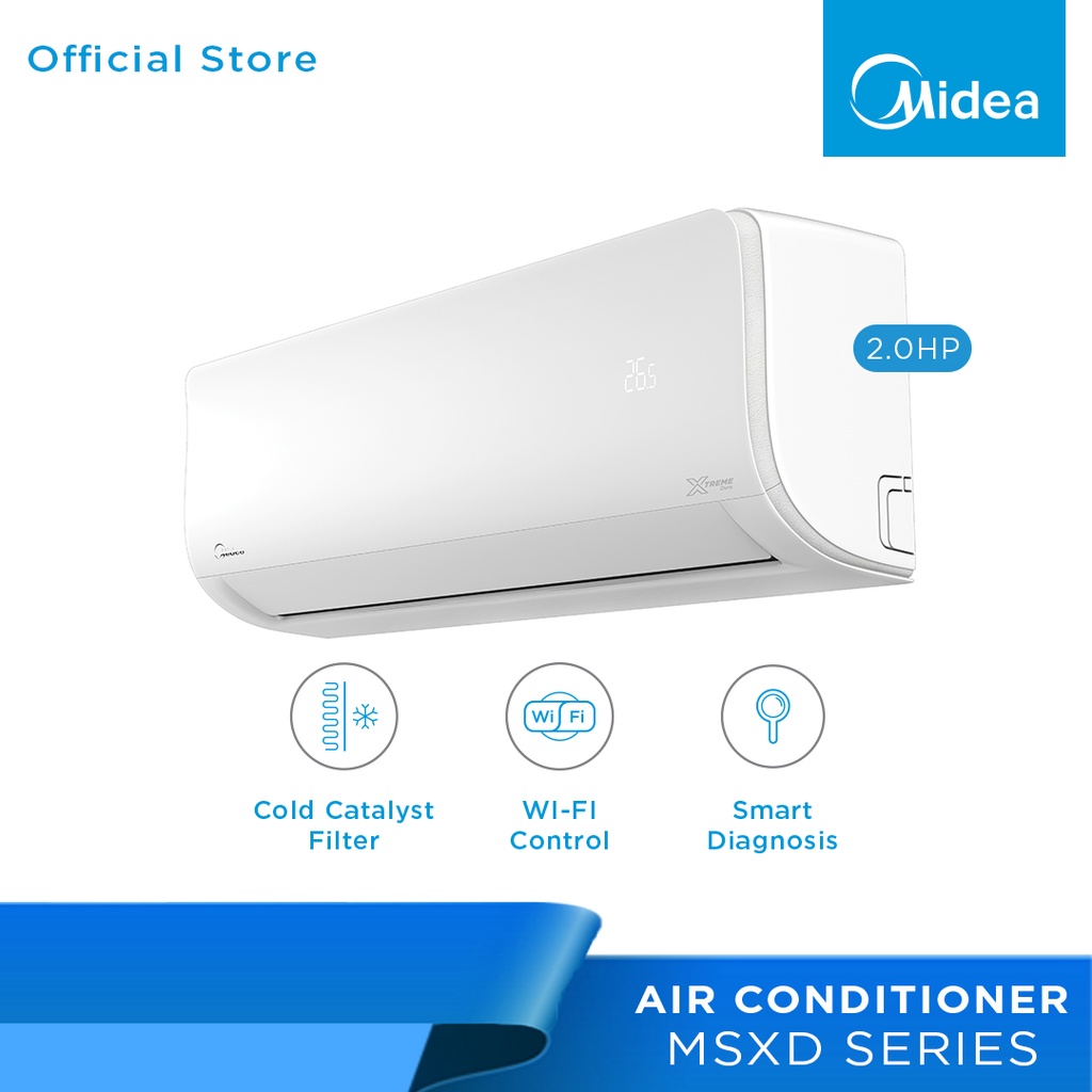 Midea Xtreme Dura R32 Non-Inverter Air Conditioner ( MSGD-09CRN8 / MSGD-12CRN8 / MSGD-18CRN8 ...