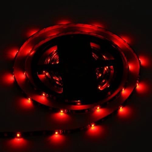 5M DC 12V SMD 3528 WATERPROOF FLEXIBLE LED STRIP LIGHT (RED) | Shopee ...