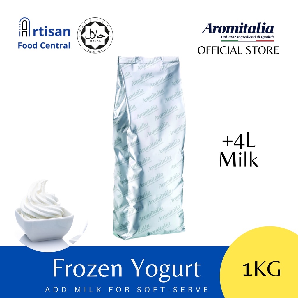 Frozen Yogurt Powder for Soft-Serve Machine (Add Milk, Aromitalia ...