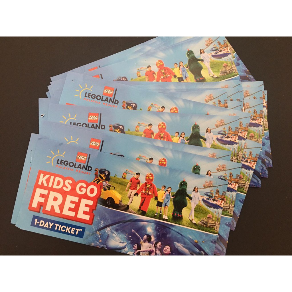 Legoland Malaysia Theme Park Children Entrance Ticket To Theme Park