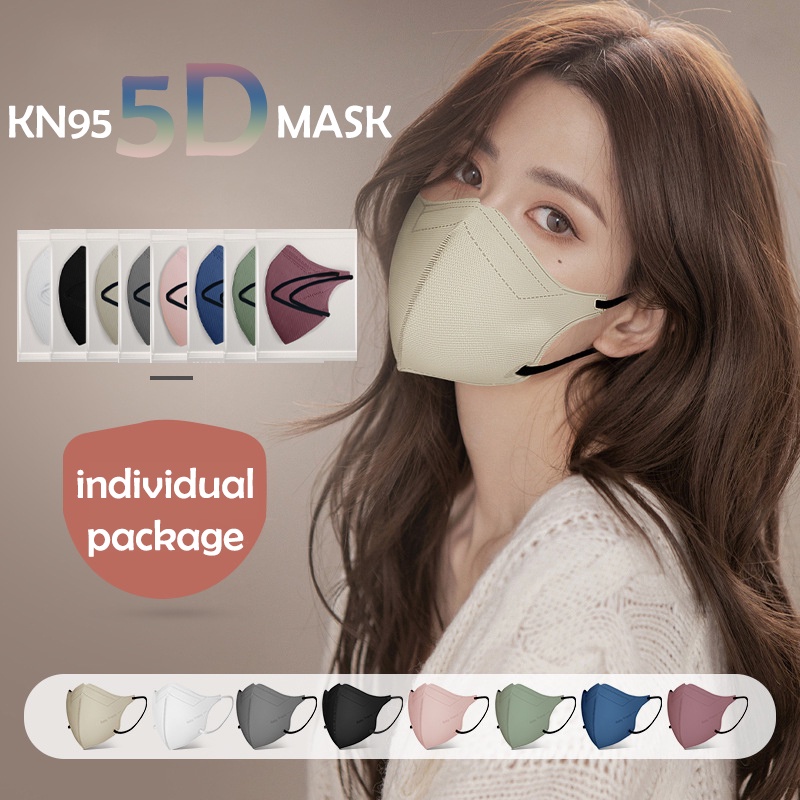 Ready Stock☚[Individual Package]30PCS 5D KN95 Mask 3 Layer Duckbill ...