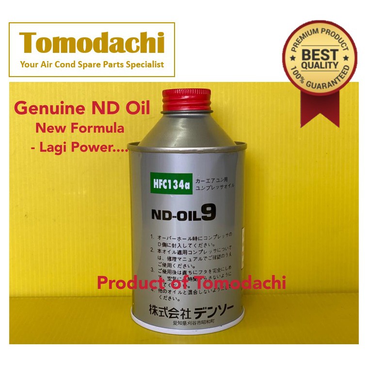(READY STOCK) Compressor Oil R134a (ND-9), GENUINE- Product Of Japan ...