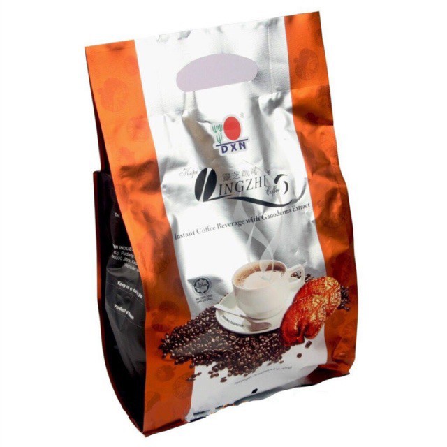 DXN Kopi Lingzhi Coffee 20 sachets x 10.5 g Instant Coffee Beverage and ...