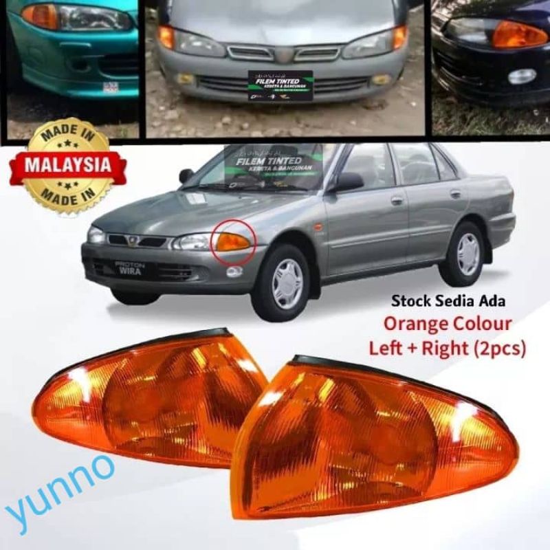 Proton wira front corner lamp(oren color) | Shopee Malaysia
