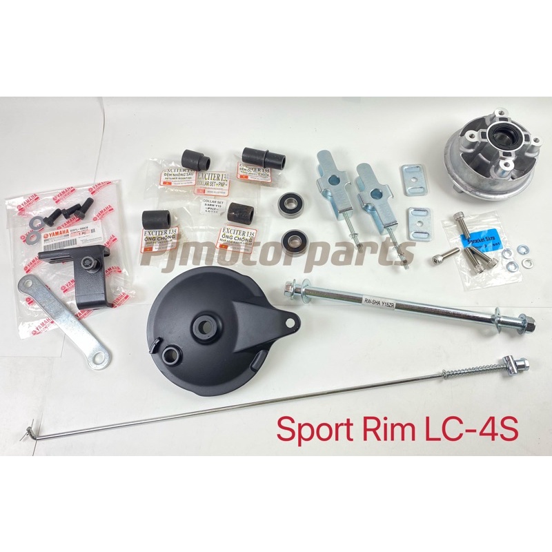 Swing Arm Y15 Y15ZR Ke LC135 (For Brake Drum & Disc Brake)(Sport Rim ...