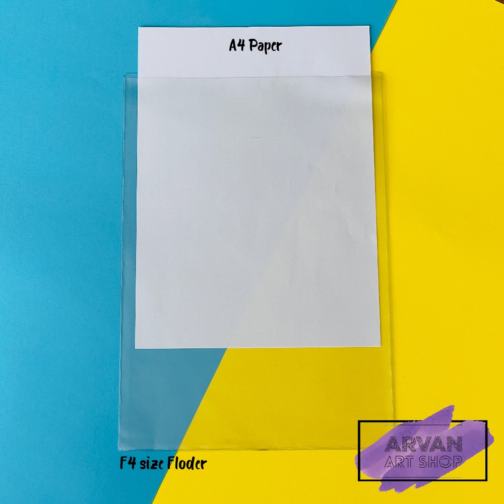 PVC Clear Folder F4 size C / L / U Shape File / Document Clear Holder (1pcs) | Shopee Malaysia