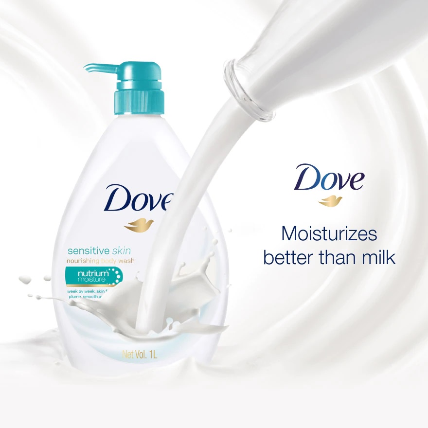 DOVE Shower Sensitive Skin 1L(W) | Shopee Malaysia