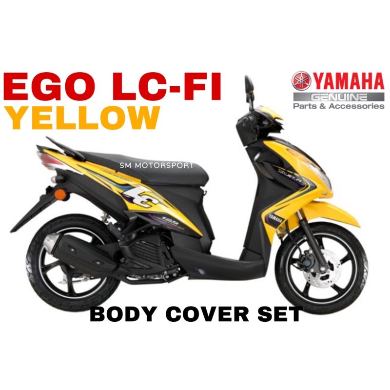 EGO LC FI BODY COVER SET RYCL YELLOW/BLACK YAMAHA 100% ORIGINAL HLY | Shopee Malaysia