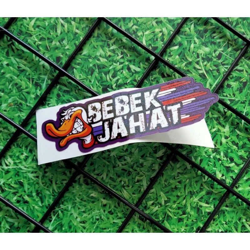Original CUTTING Evil Duck Sticker | Shopee Malaysia