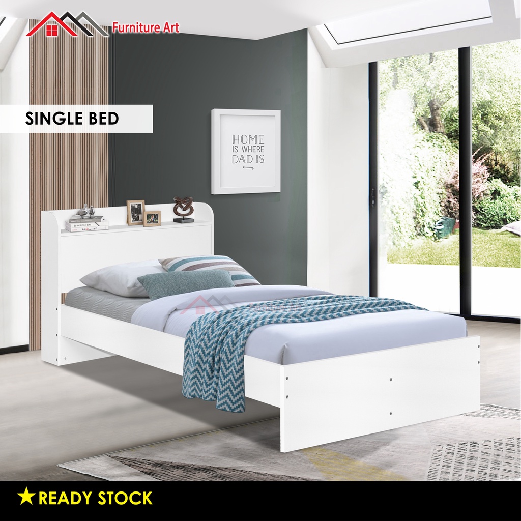 Single Bed Frame /Super Single Bed Frame/ Queen Bed Frame / Katil ...