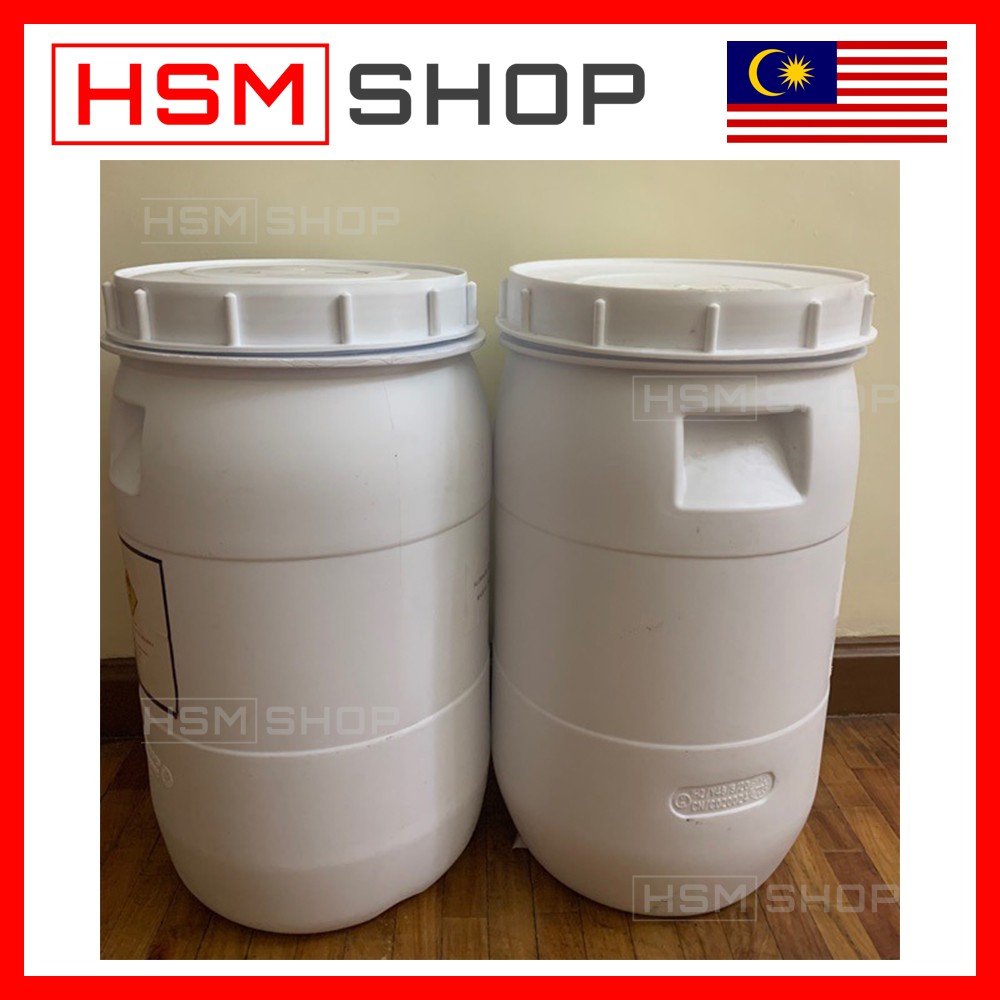 (Used/Reconditional) 40L Plastic Drum Water Storage Container Air Tong ...