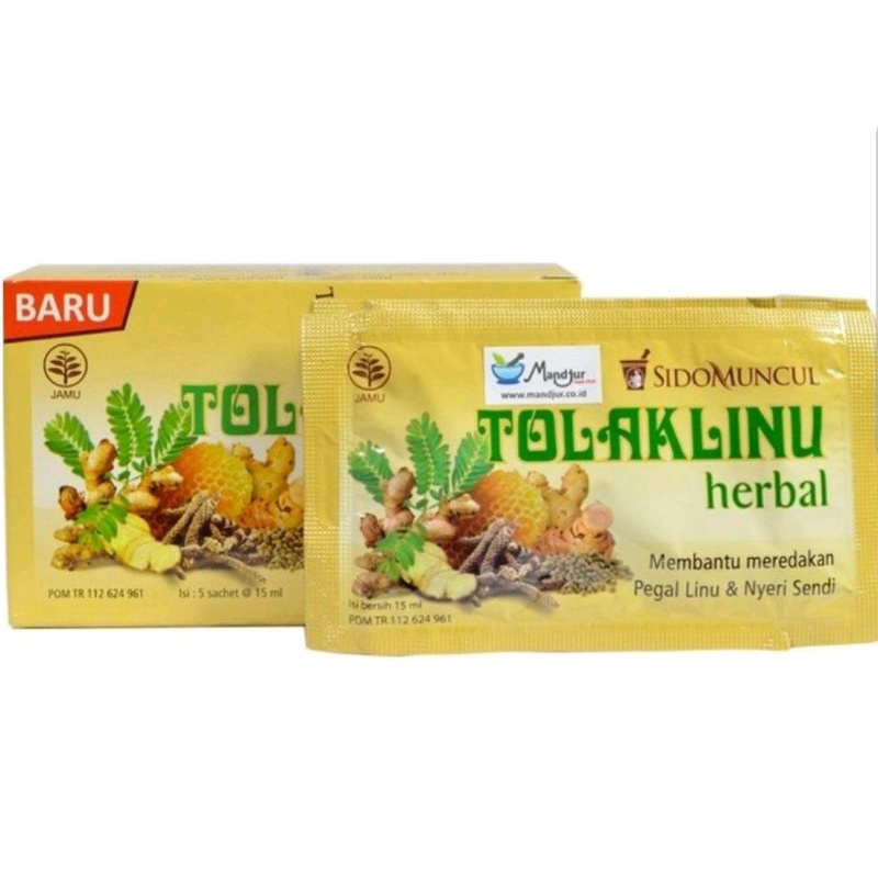 ORIGINAL TOLAK LINU HERBAL SIDO MUNCUL 1BOX 5SACHET 15ML | Shopee Malaysia