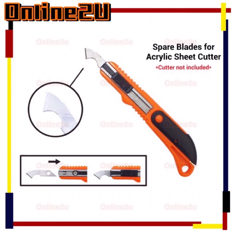 Original Hook Cutter Blade Replacement / #Hook Kniff Blade | Shopee ...