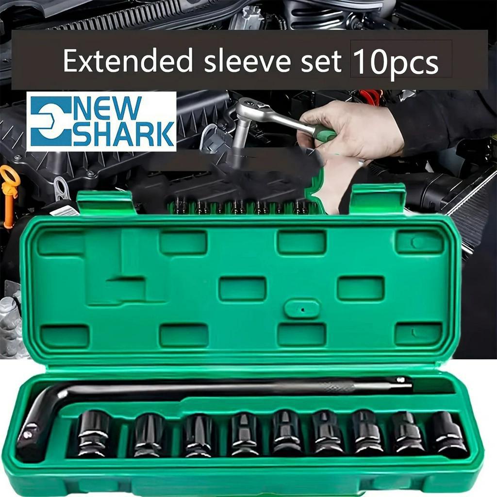 10pcs 8-17mm/8-24mm Electric Socket Tool Impact Wrench Adapter Hand ...