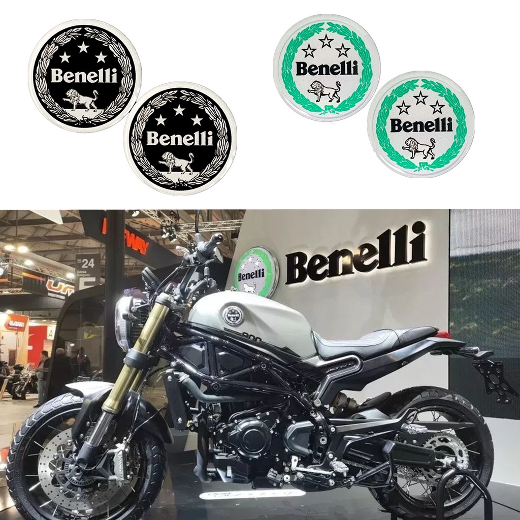 2/4/10Pcs Motorcycle Benelli Logo 3D Gel Reflective Sticker Suitable ...