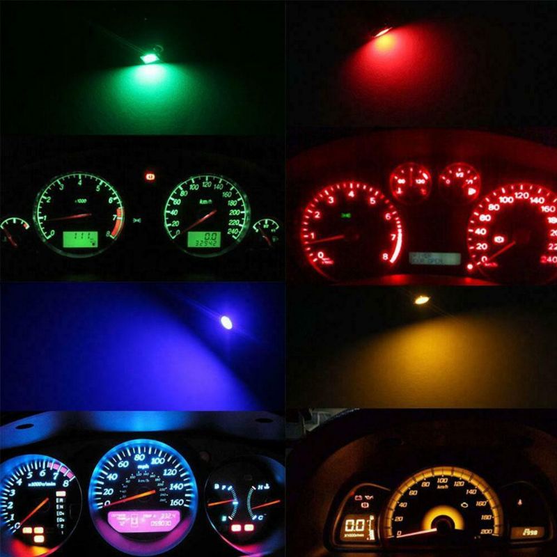 Led Light T5 5050 1SMD LED Bulb DC 12V Indicator Light Dashboard ...