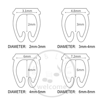 Wire Marker Tag Label Network Cable for Cat5e Cat6 Type Multicolor ...