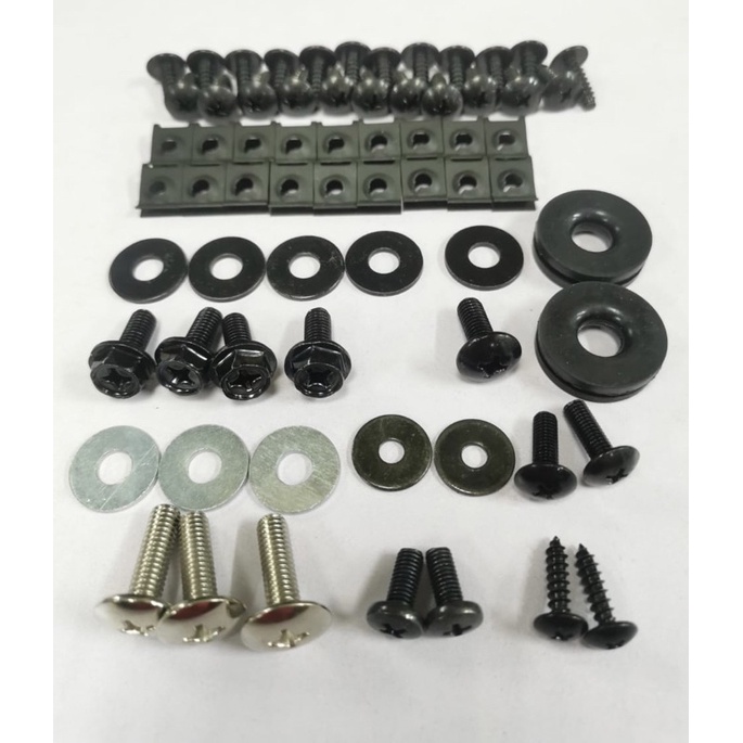 Suzuki v100 v 100 scooter screw body set Skru cover set made in ...