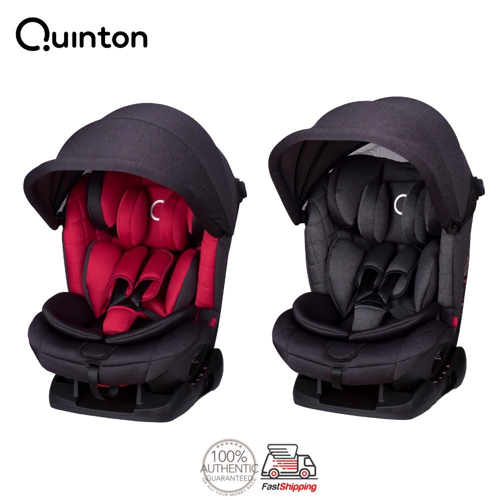 Quinton Silver Safety Car Seat For Baby From Newborn To 36kg with 3 ...