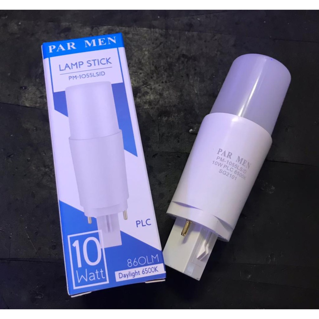 Extra Bright Downlight PLC LED Stick Bulb - 10 Watts | Shopee Malaysia