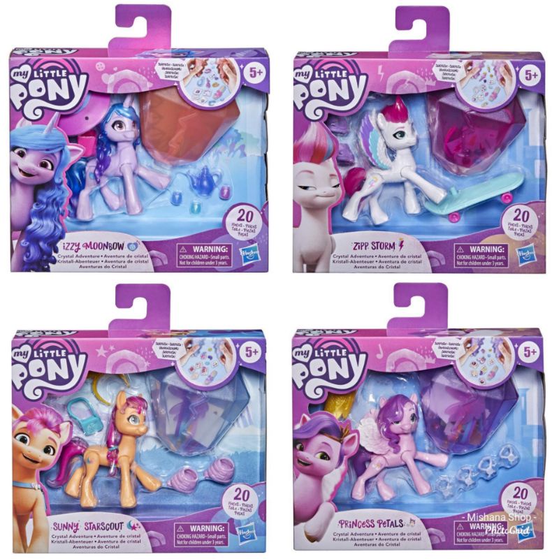 My Little Pony New Generation Crystal Adventure Zipp Storm/Princess ...