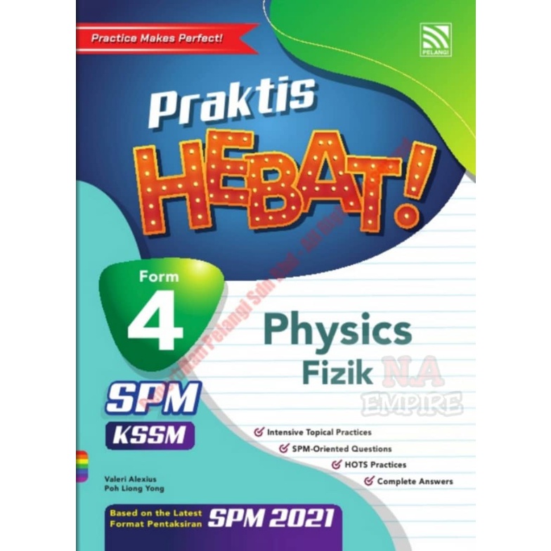 Praktis Hebat KSSM 2021 Form 4 Physics/Fizik | Shopee Malaysia