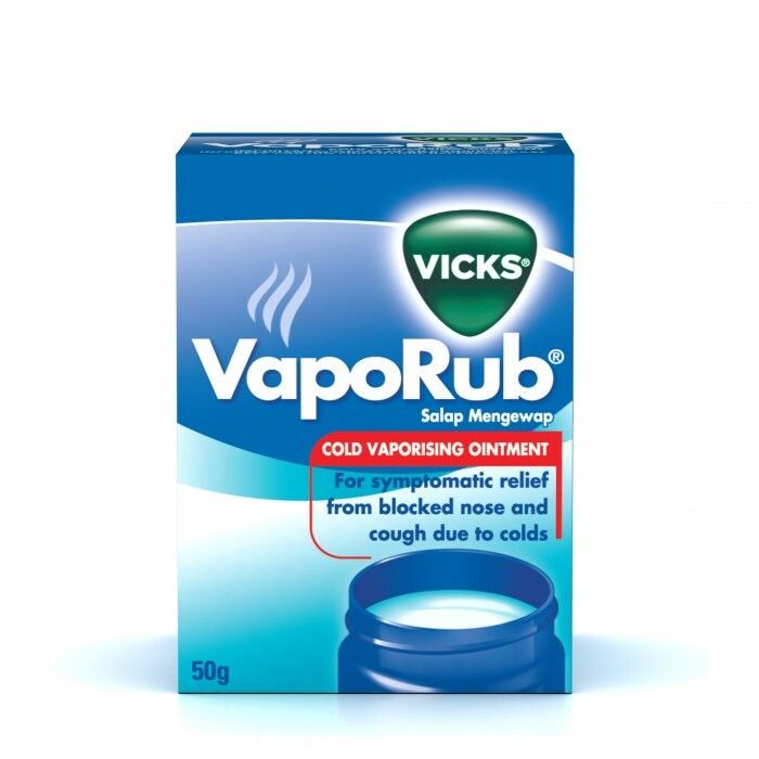 Vicks VapoRub Vaporising Ointment 50G | Shopee Malaysia