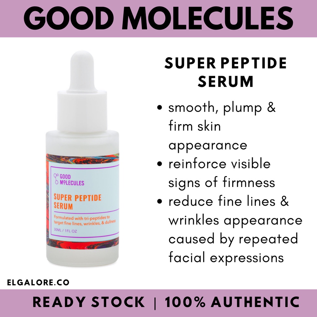 (READY STOCK) Good Molecules Super Peptide Serum | Shopee Malaysia