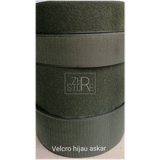 VELCRO WARNA HIJAU ASKAR | Shopee Malaysia
