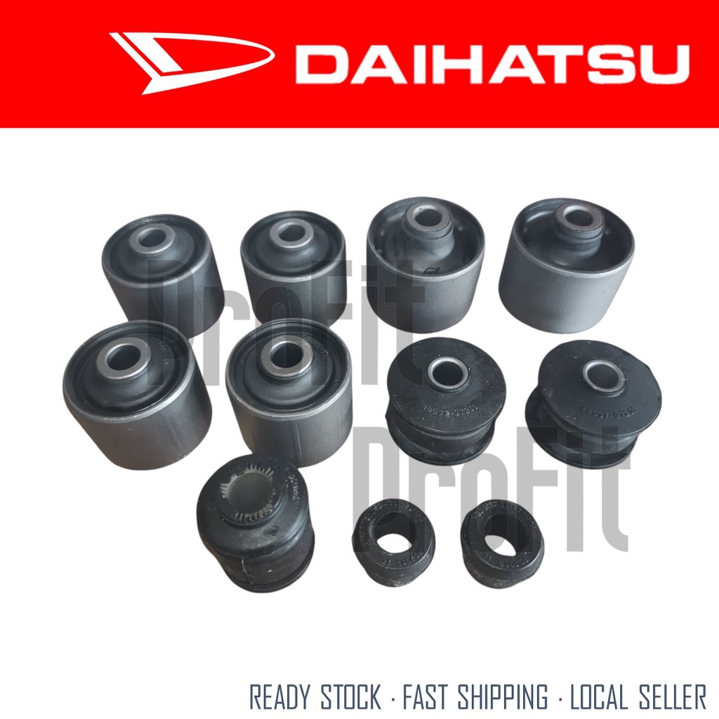Perodua Kenari Kelisa Rear Arm Bush Set / Rear Trailing Arm Bush ...