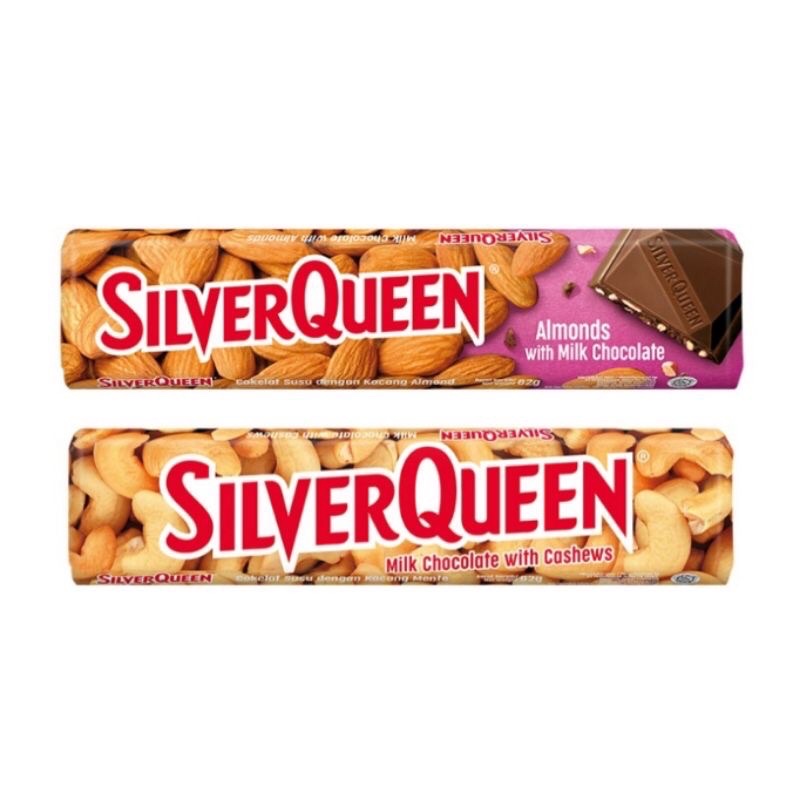 KKV - Silverqueen Chocolate Almond and Cashew Cokelat Dengan Kacang ...