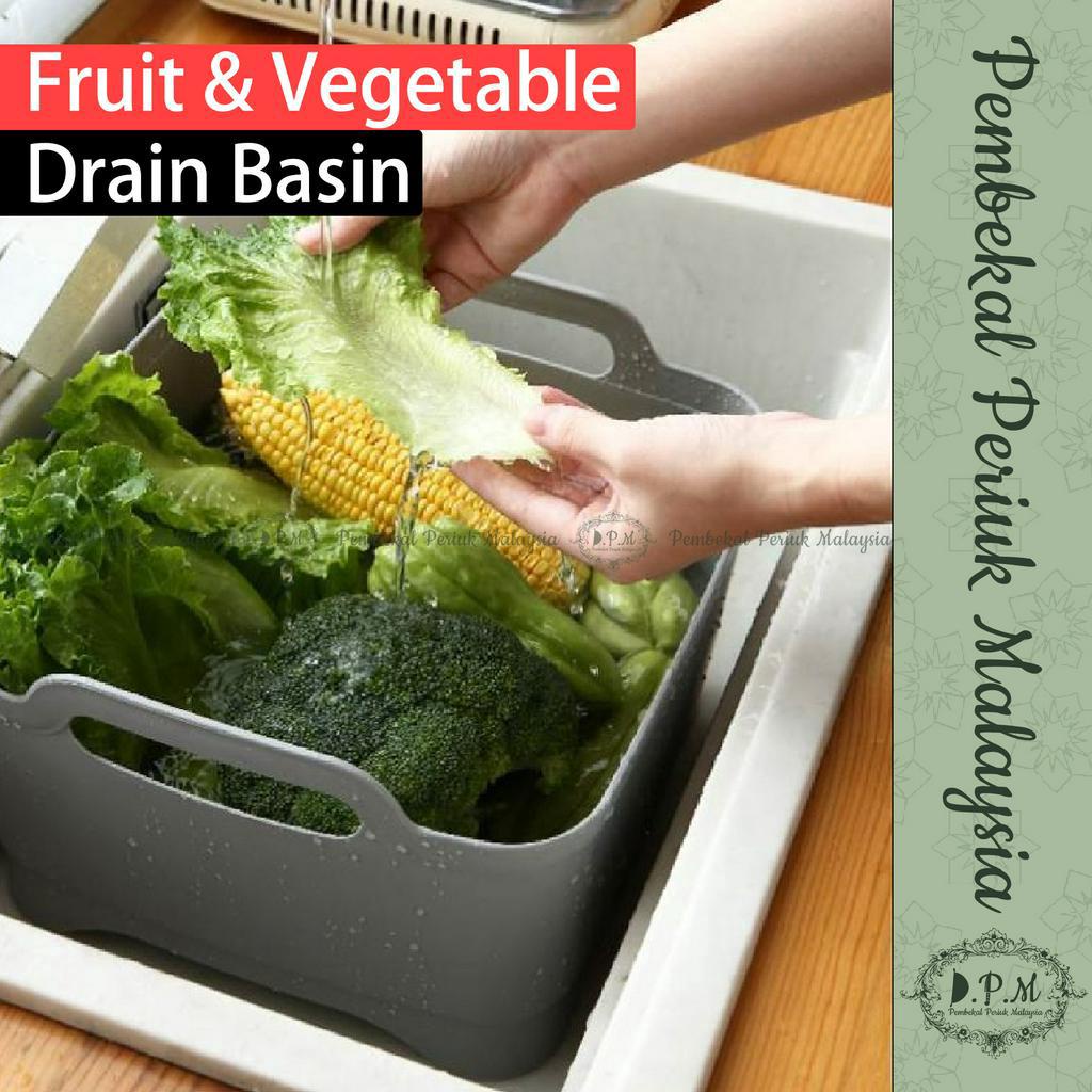 Fruit & Vegetable Drain Basin / Bakul Singki (READY STOCK) | Shopee ...