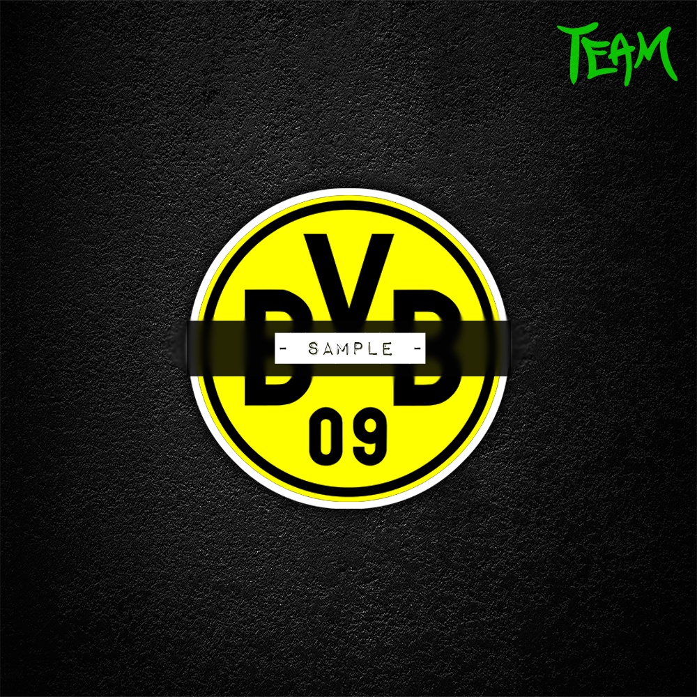 BORUSSIA DORTMUND - Premium Fan-made Sticker (TEAM series) | Shopee ...