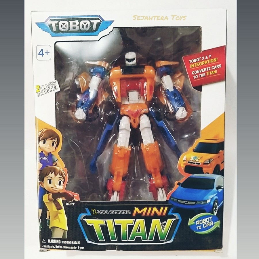 Titan Mini Tobot Toys 2 Cars X And Y | Shopee Malaysia
