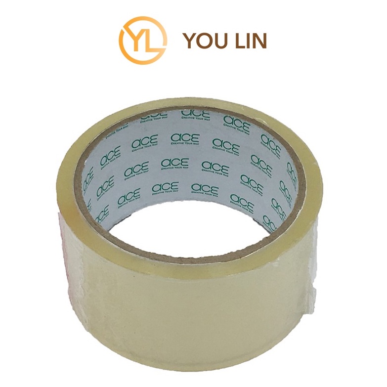 OPP Tape 2 Inch 48mm X 40yard Transparent Packing Tape (6pcs) | Shopee ...