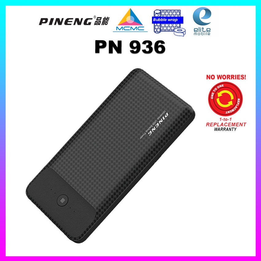 Original Pineng PN-936 (10000mAh) Powerbank 3input Dual USB output - 1 ...