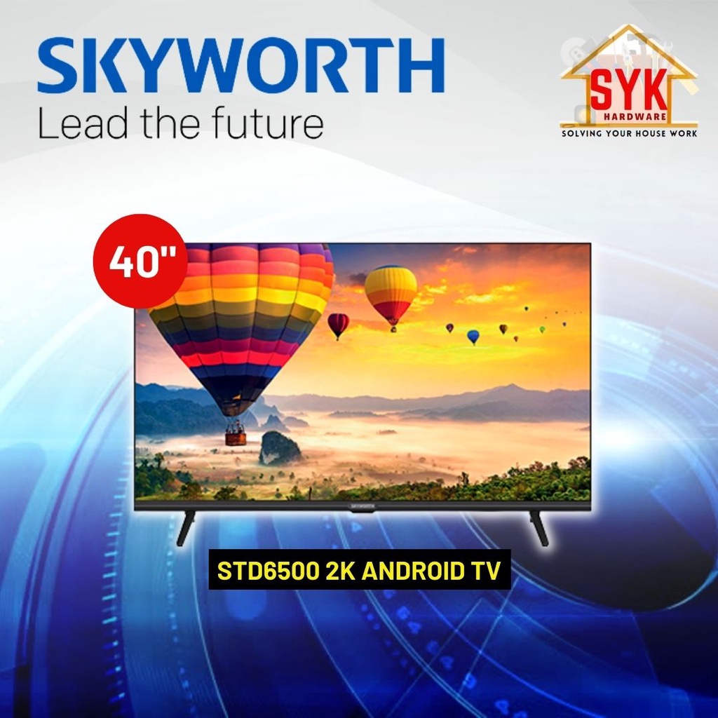 SYK SKYWORTH 32/40/42/43 Inch STD2000 Digital LED TV STD6500 STC6200 ...