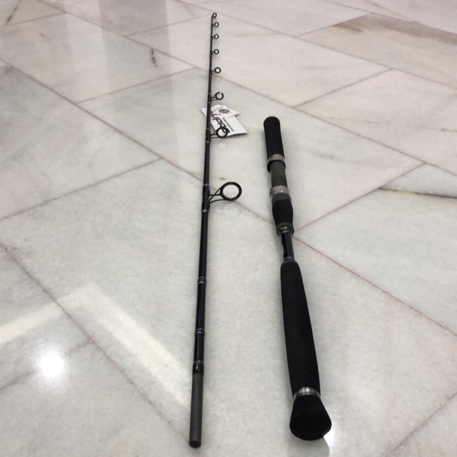 EUPRO BLACK HAMMER 6‘5kaki Pe2-4/pe3-6/pe4-8 Fuji Spinning Rod Laut Rod ...