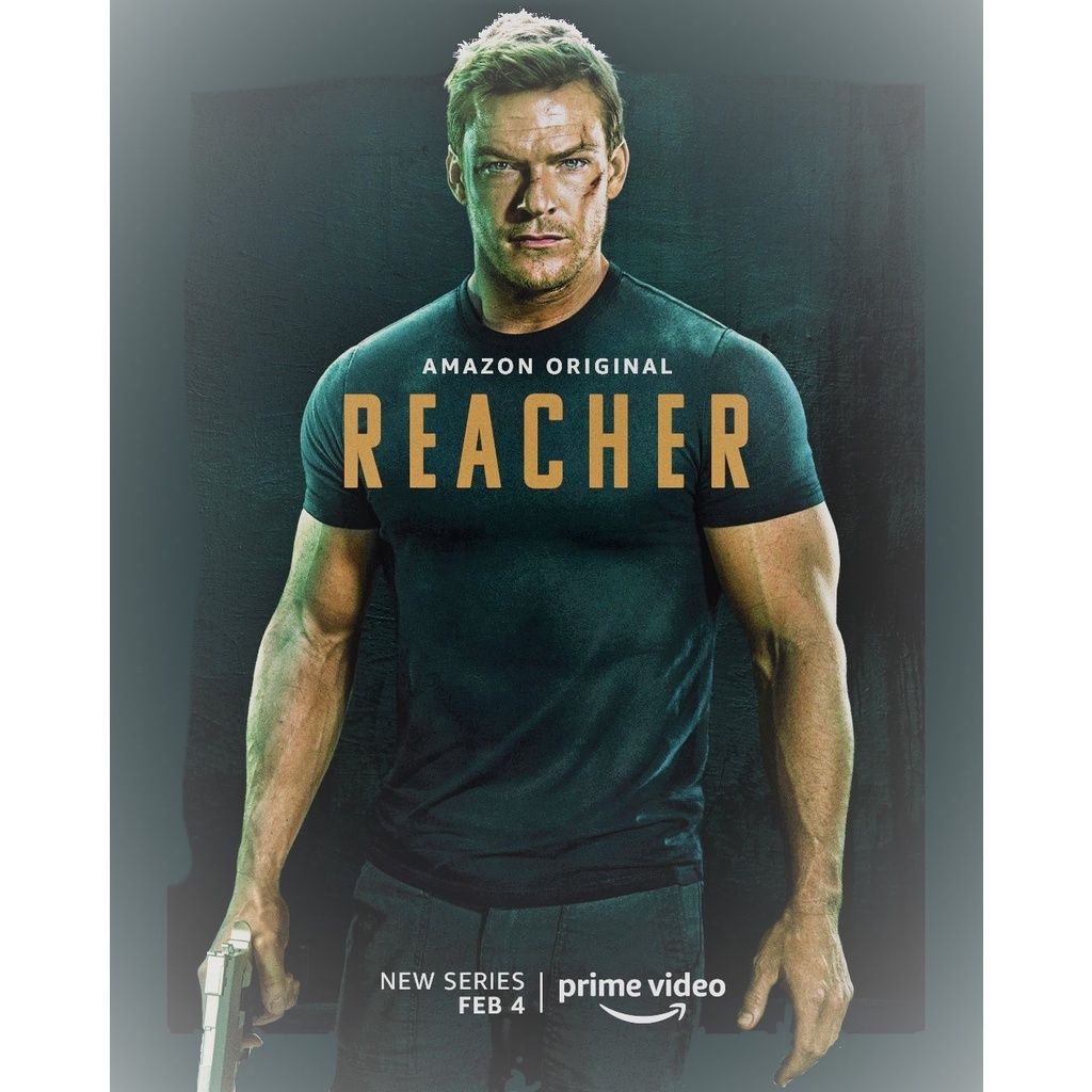 Bluray Series : Reacher - English Action Adventure - 2021 - 3 Discs ...