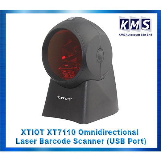 Barcode Scanner (XTIOT) XT7110 Omnidirectional Laser (USB Port ...